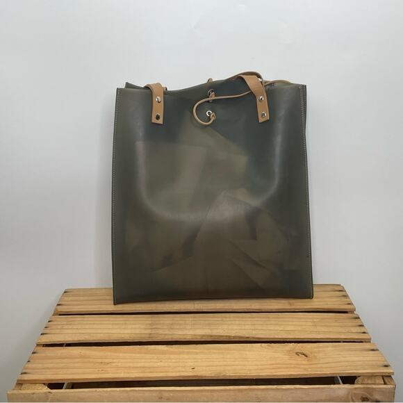 Sequoia | Bags | Sequioa Gray Rubber Hand Bag | Poshmark